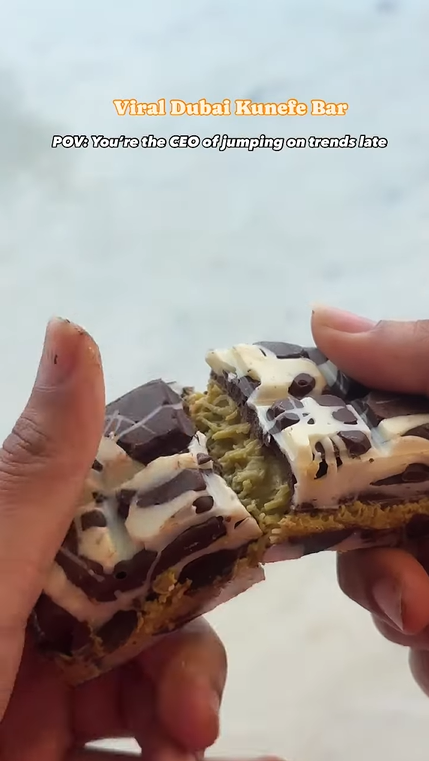 Dubai viral chocolate 🍫🔥 kunefe-inspired dessert madness 😋💯 gooey ...