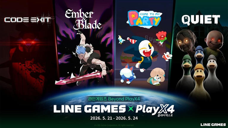 Line Games to participate in '2026 PlayX4' showcasing 4 new PC titles