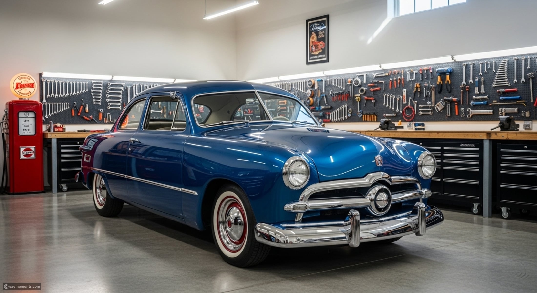 Why is the 1949 Ford called 'shoebox'?