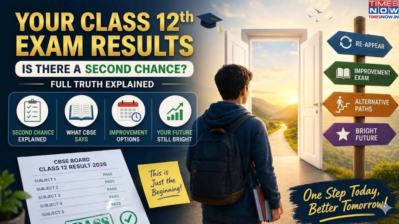 CBSE 12th result 2026: Is there a second chance for class 12 students ...