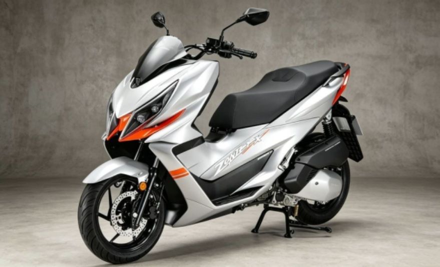 Mirip Honda PCX160, skutik baru Zontes 150V dibekali fitur motor mahal