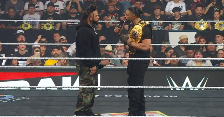 Roman Reigns accepts Jacob Fatu's tribal combat challenge on WWE RAW