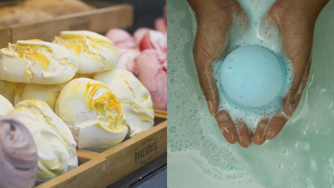 Are bath bombs a safe soak or a skin risk? Dermatologist explains