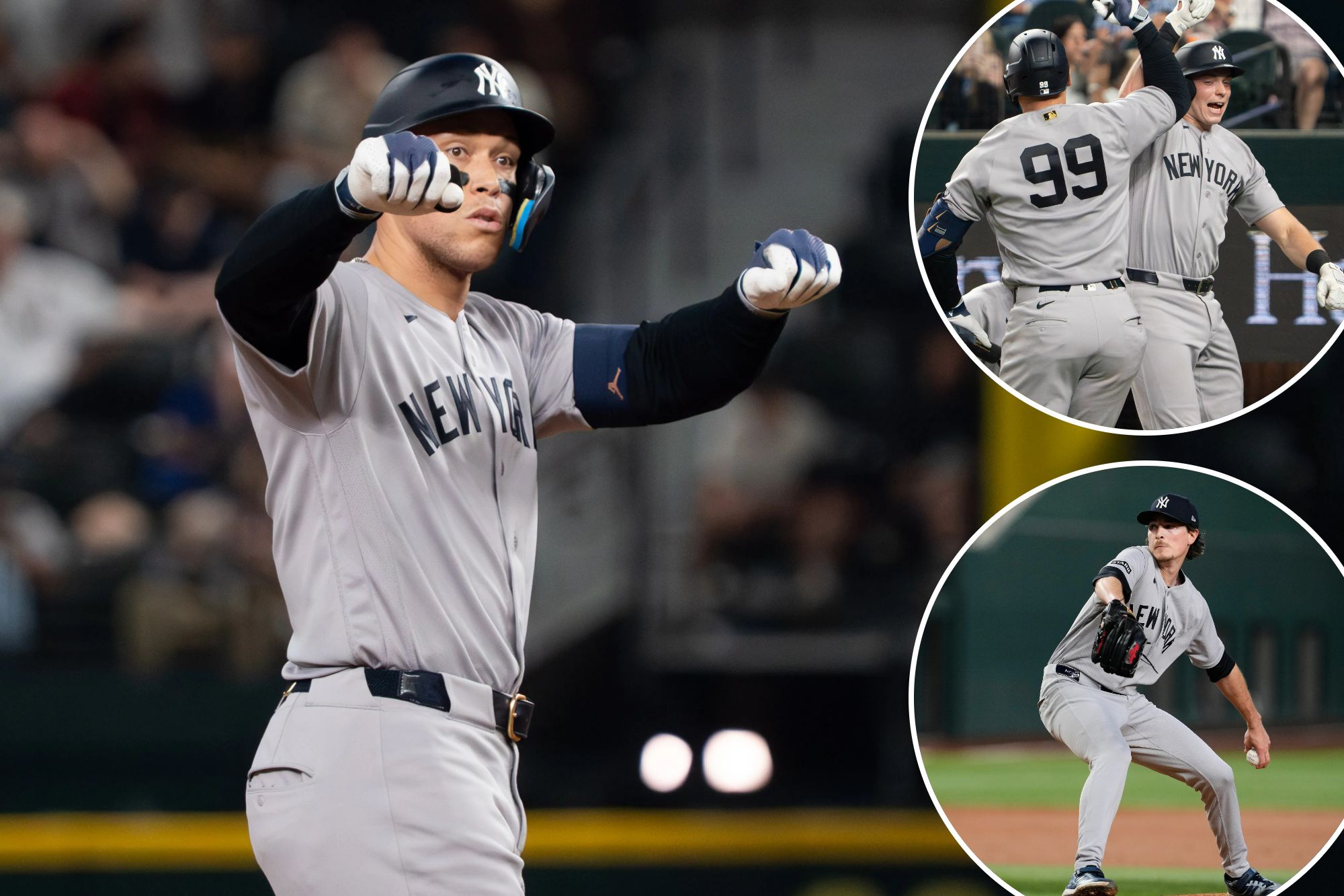 Aaron Judge, Ben Rice join rare company as Yankees keep rolling with ...