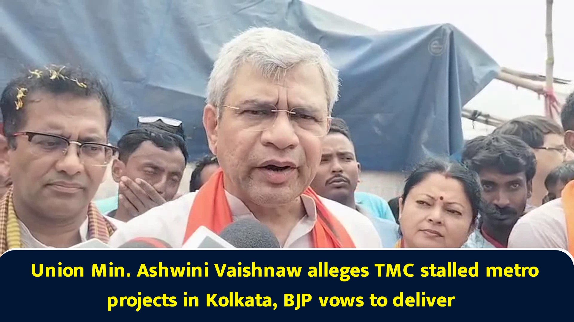 Union min. Ashwini Vaishnaw alleges TMC stalled metro projects in ...