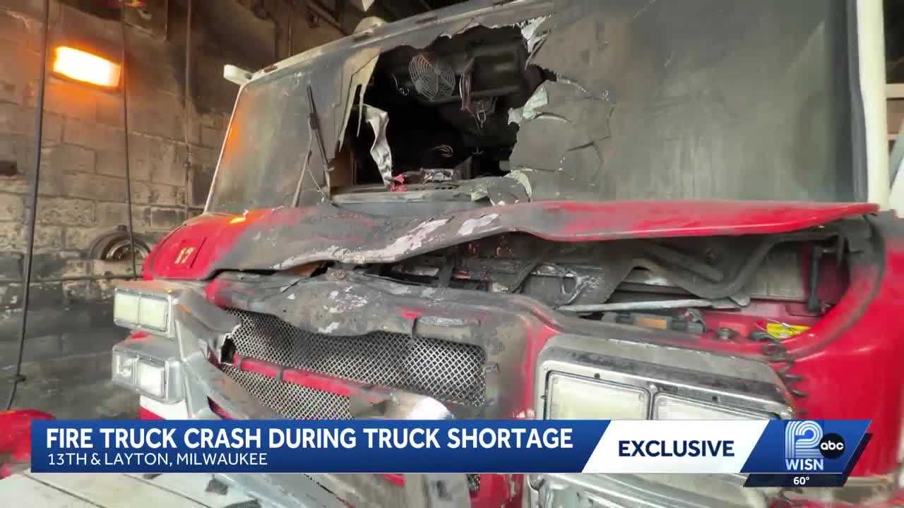 Milwaukee fire engine destroyed in head-on crash amid equipment shortage