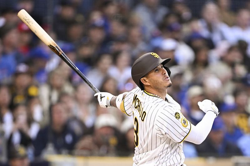 Padres' Manny Machado leaves game; reason unclear