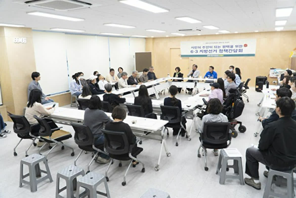 민주 최원용 평택시장 후보, 서부권 현안 청취… "평택의 질적 도약 이끌 것"