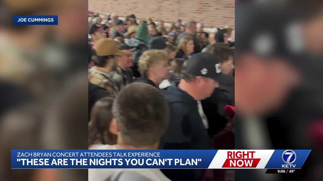 'An amazing show': Concert-goers talk Zach Bryan's Lincoln concert