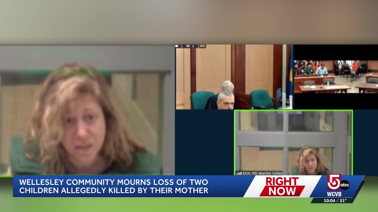 Wellesley community mourns loss of two children allegedly killed by ...