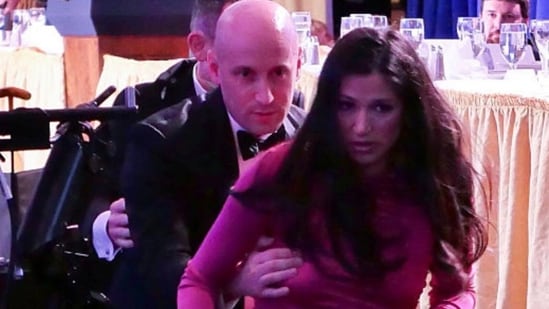 Stephen Miller used wife as human shield? Katie clarifies 'copping a ...