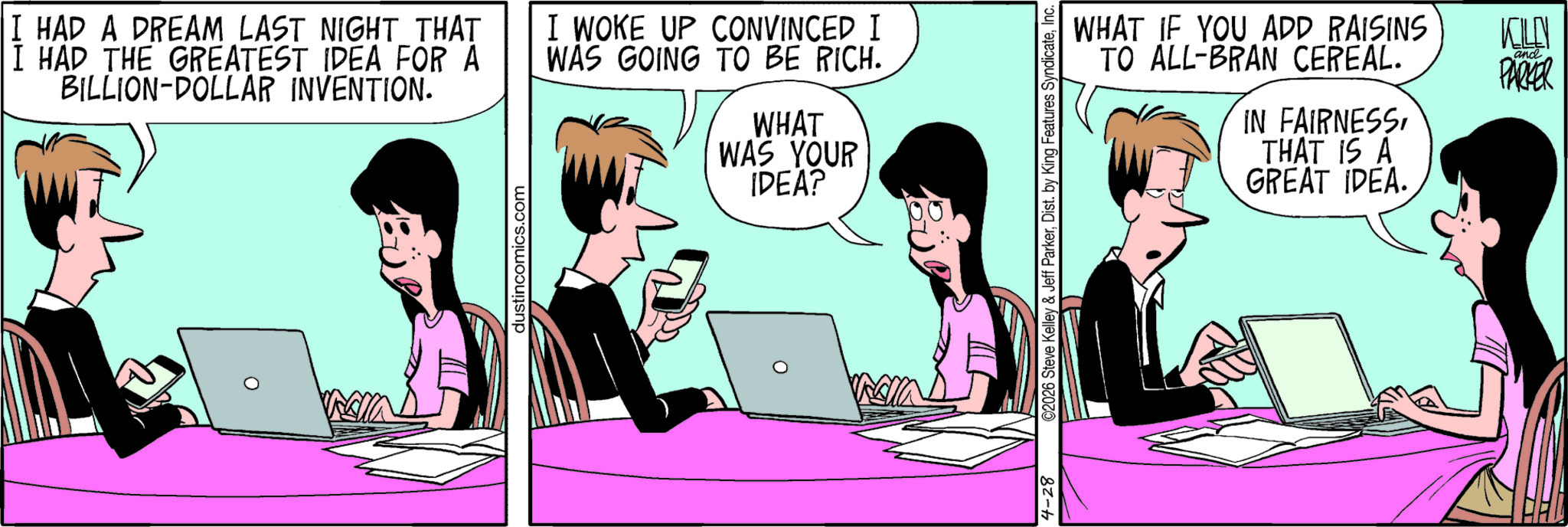 Dustin by Steve Kelley and Jeff Parker