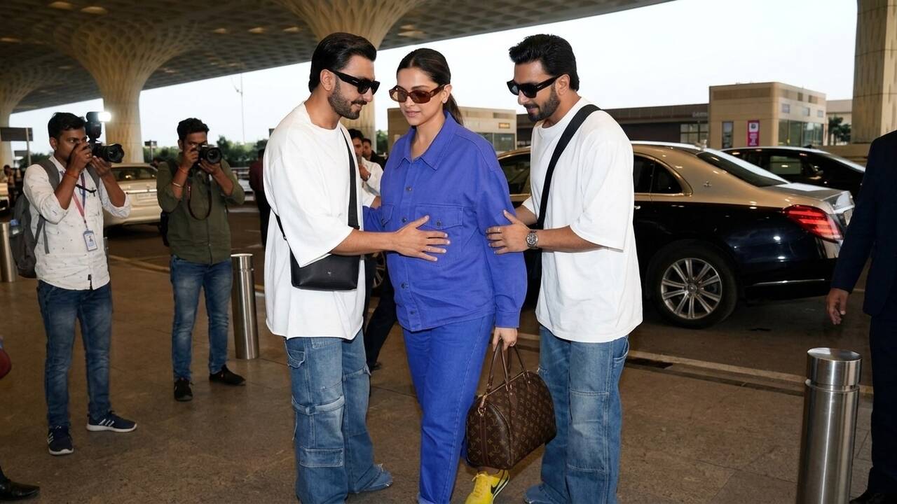 Deepika Padukone's maternity style: Expecting star conceals baby bump ...
