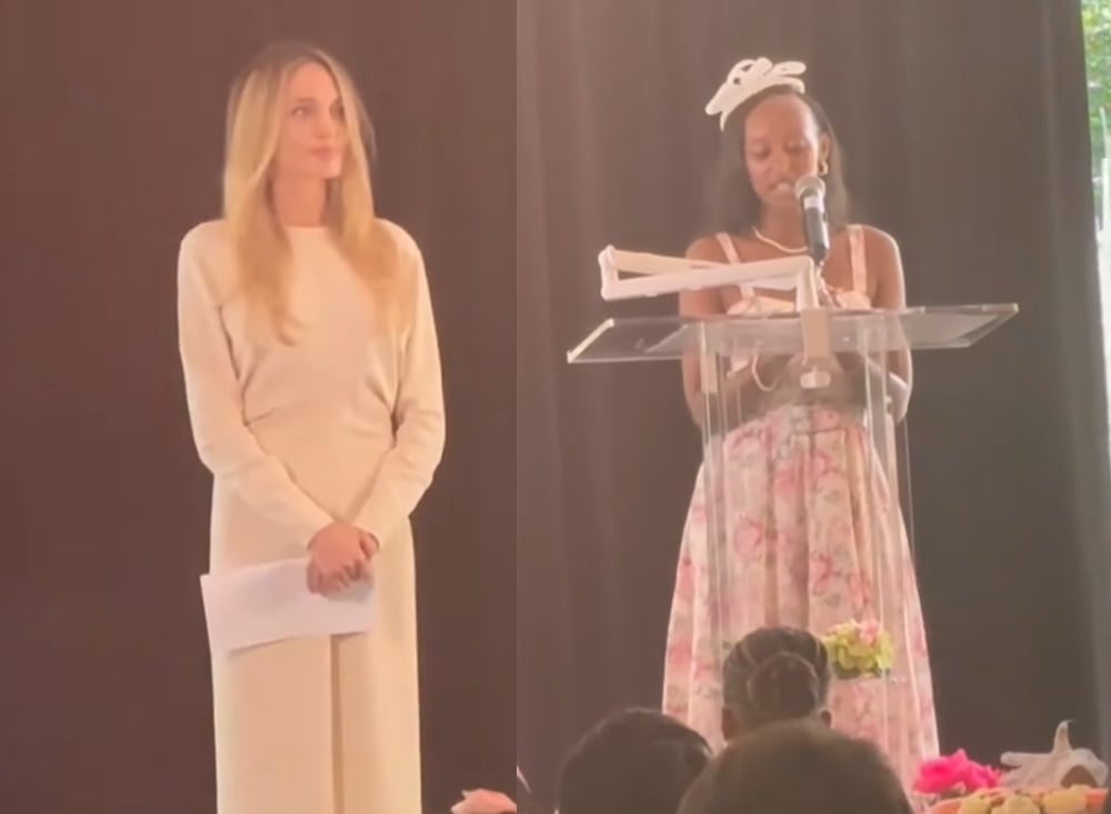 Zahara Jolie calls Angelina Jolie 'superhero' at brunch