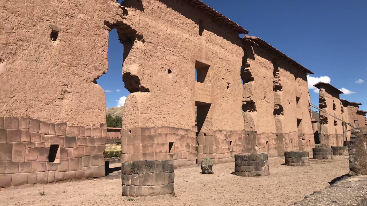 Temple of Wiracocha in Peru