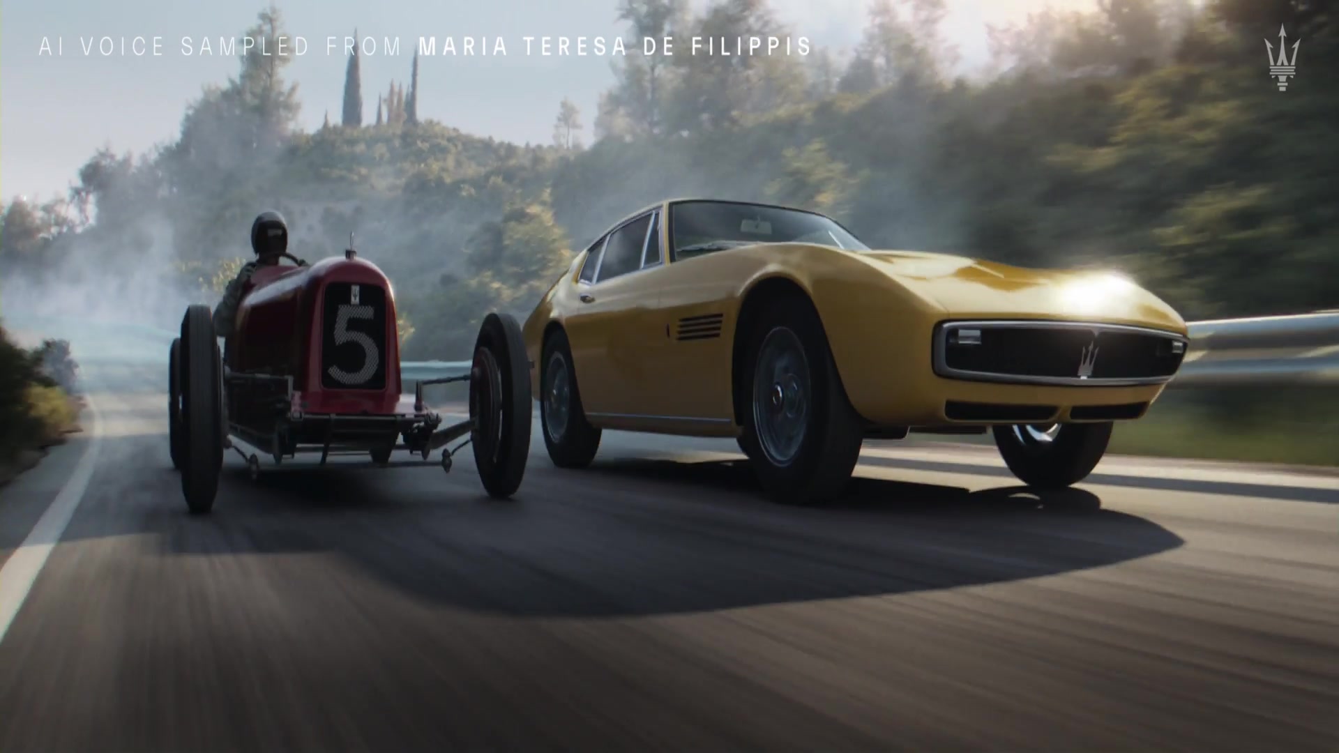 The first hundred years of the Maserati Trident, an iconic logo between ...