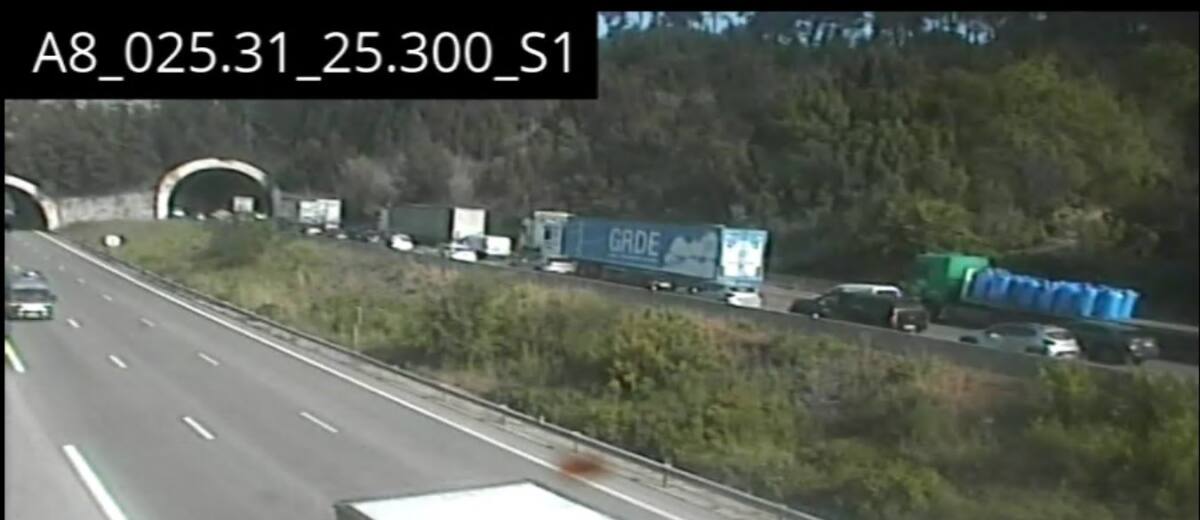 Autoroute A8 : un accident allonge le temps de parcours vers Aix et ...