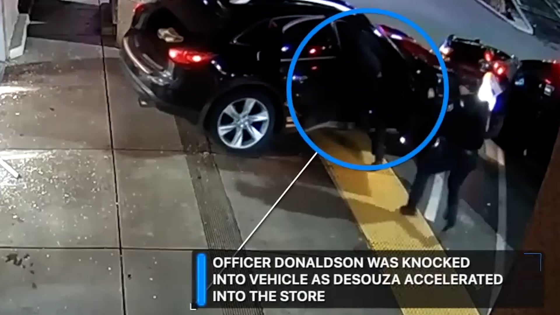 Officer dragged by suspect’s car during armed robbery incident in ...