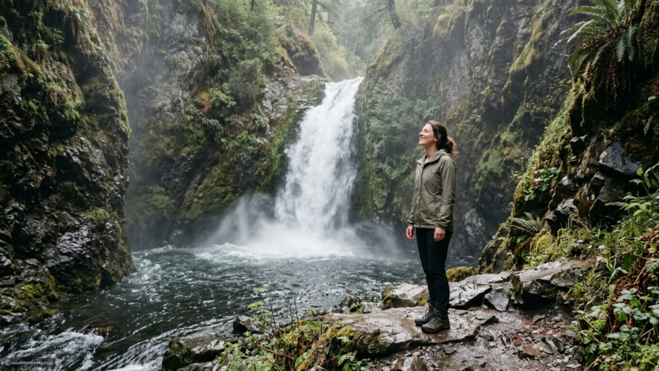 This hidden waterfall in the US is so beautiful it's going viral