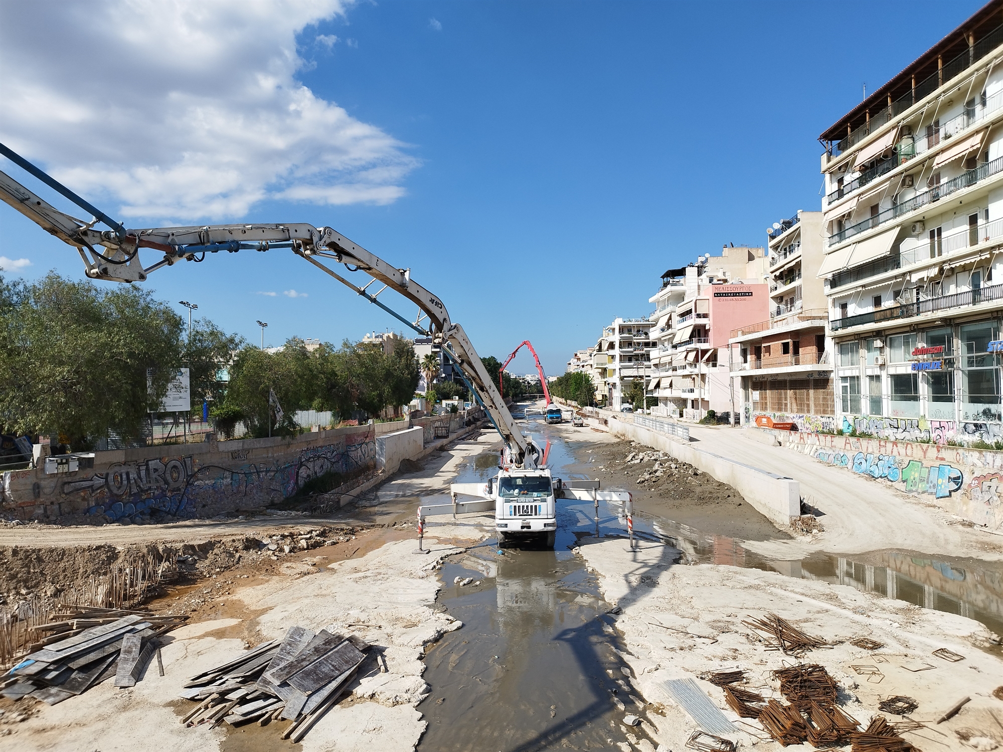 Εργοτάξιο μέχρι τον Ιούλιο η κοίτη του Ιλισού
