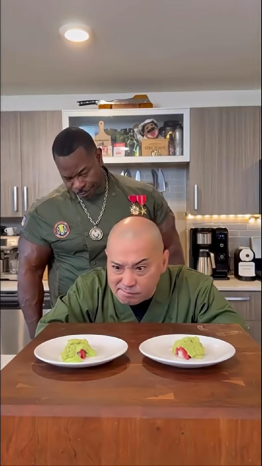Sushi Flavor Challenge Wasabi vs Avocado Reaction