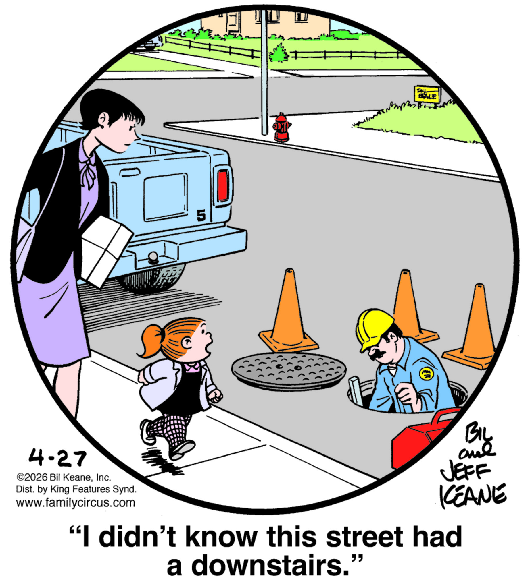 Family Circus by Bil and Jeff Keane