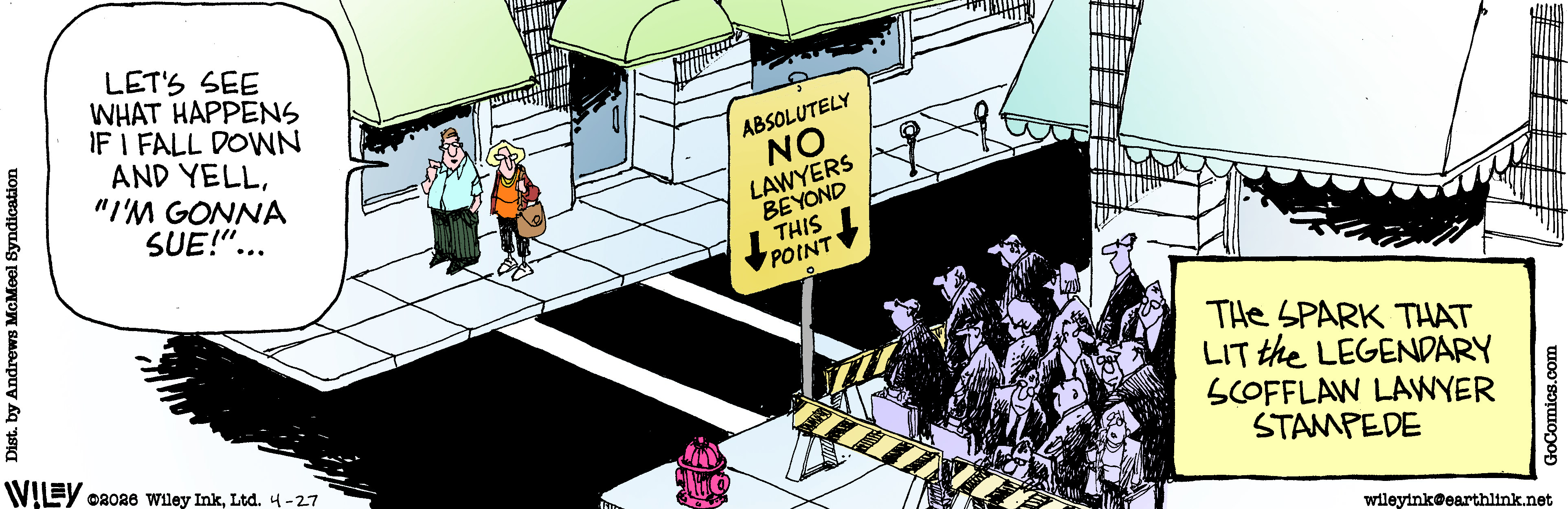 Non sequitur by Wiley Miller