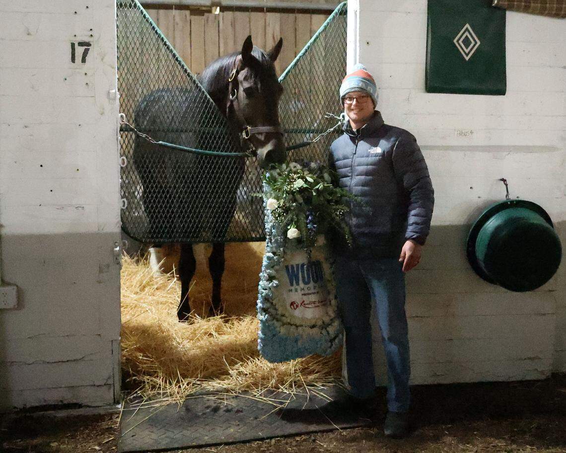Riley Mott watched his dad win the Kentucky Derby. Now, he's competing ...