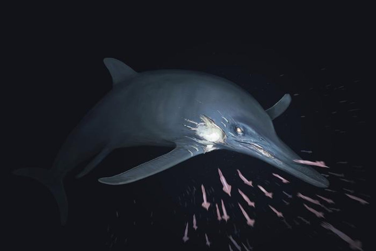 Fossil reveals giant sea monster that survived against extreme odds