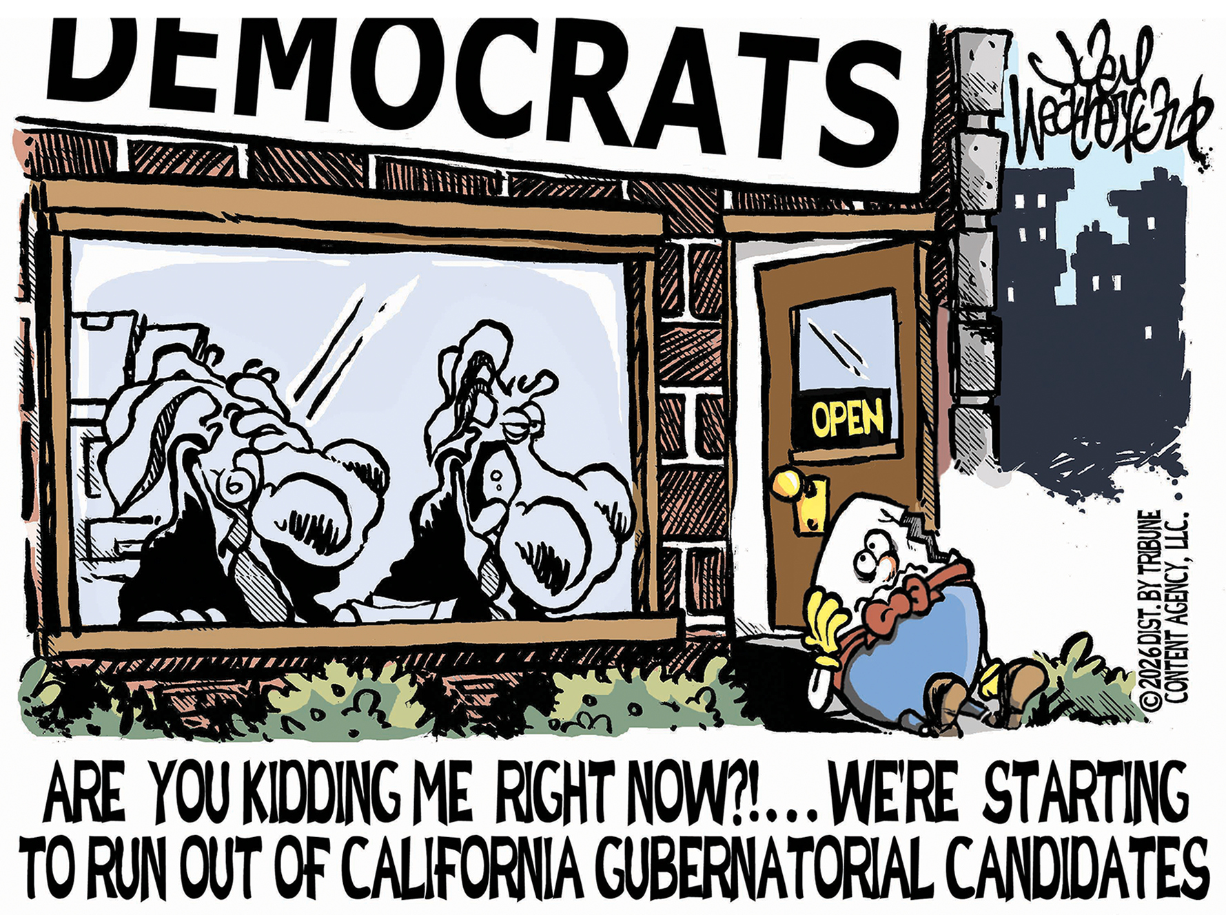 Opinion: The latest political cartoons