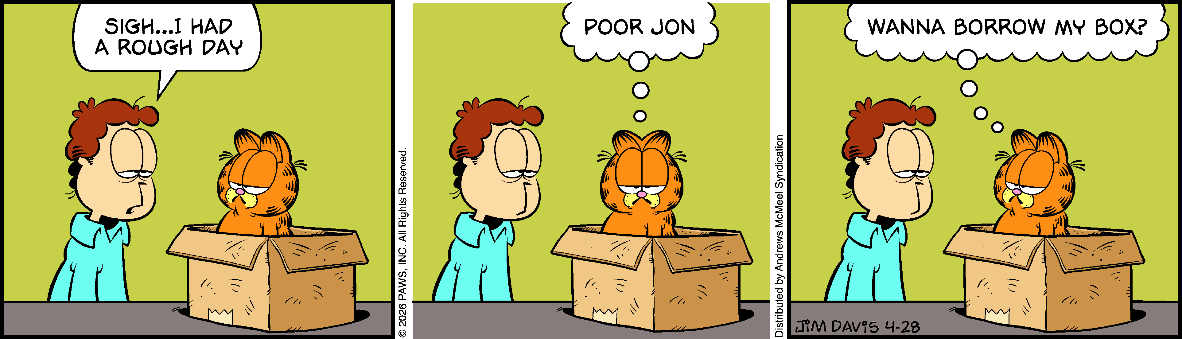 Garfield by Jim Davis