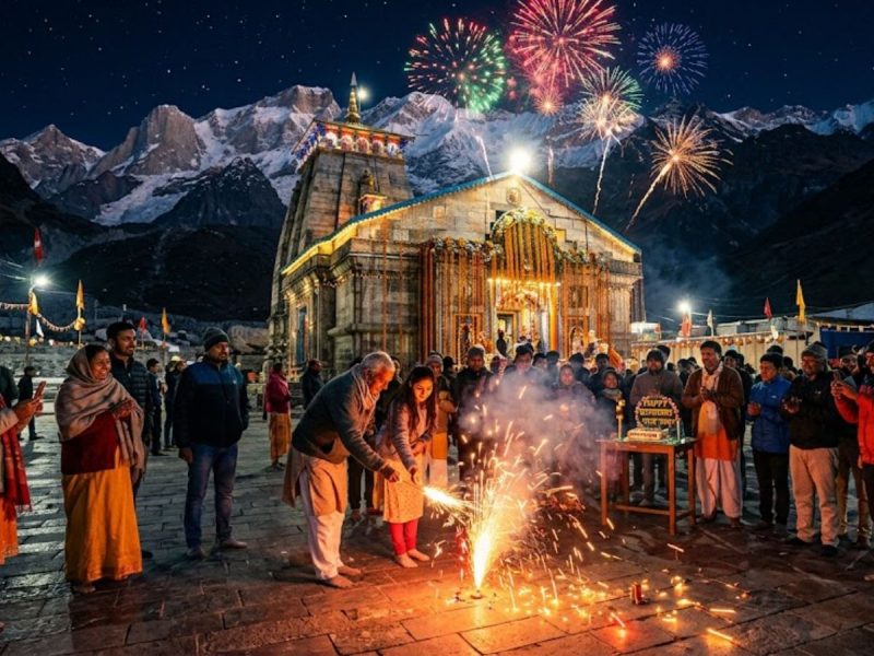 केदारनाथ धाम की मर्यादा का उल्लंघन; जन्मदिन पर पटाखे फोड़ने वाले युवक ...
