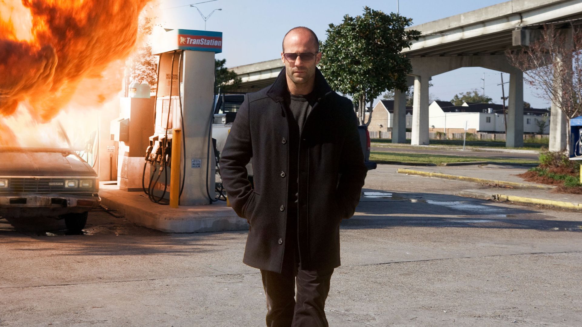 Jason Statham action thriller remake 'The Mechanic' explodes onto new ...