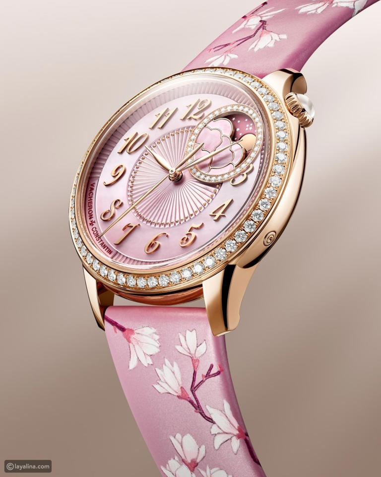 مجموعة ساعات Égérie Moon Phase: إبداع فني يحتفي بالأنوثة والربيع