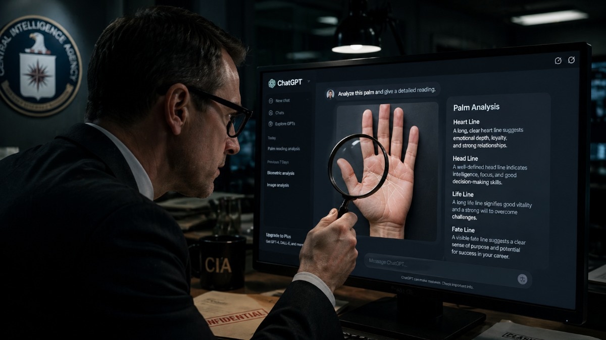 CIA has your fingerprints if you used ChatGPT palm reader, meme after ...