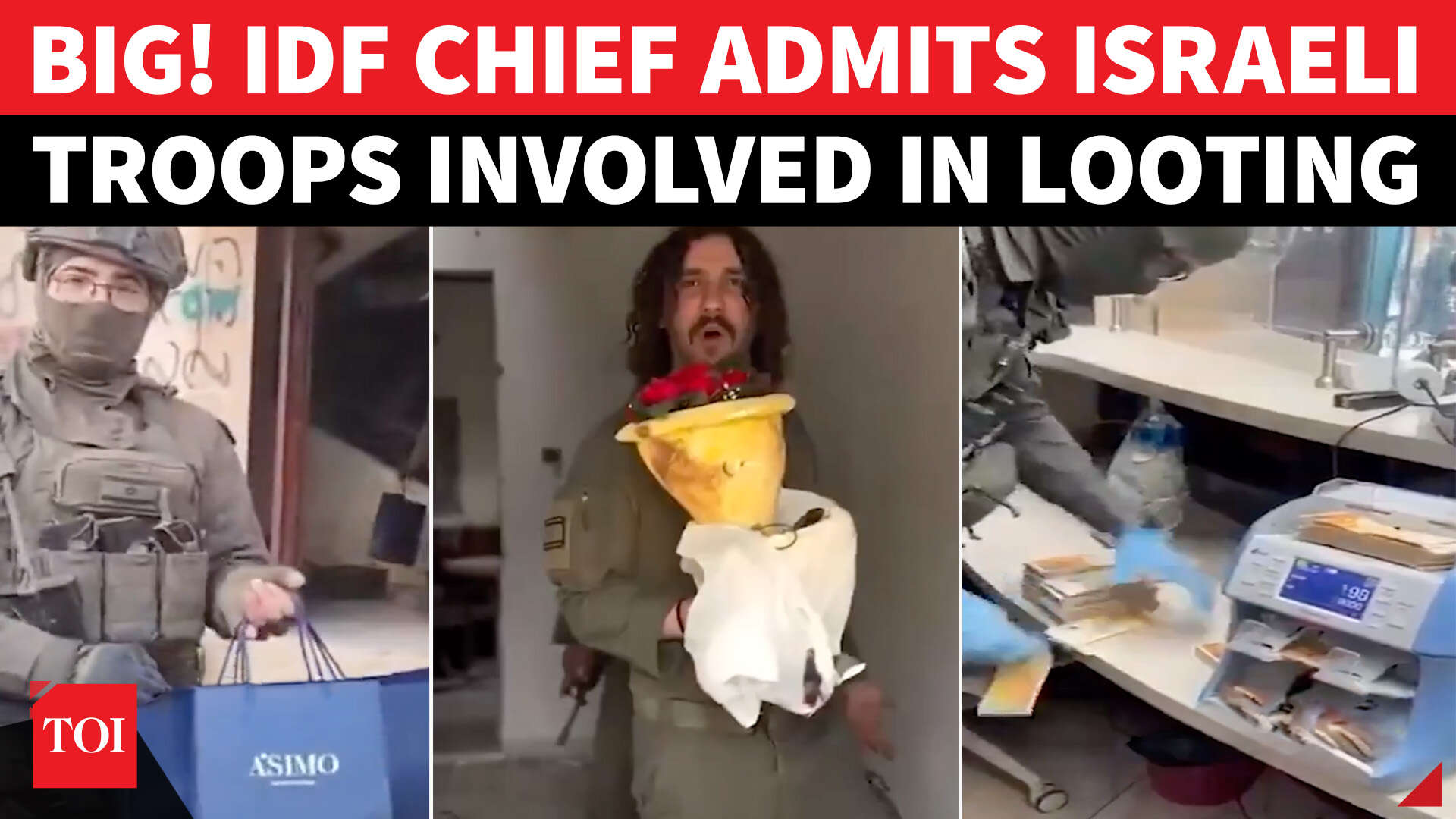 'Disgrace': IDF chief admits Israeli soldiers involvement in looting ...