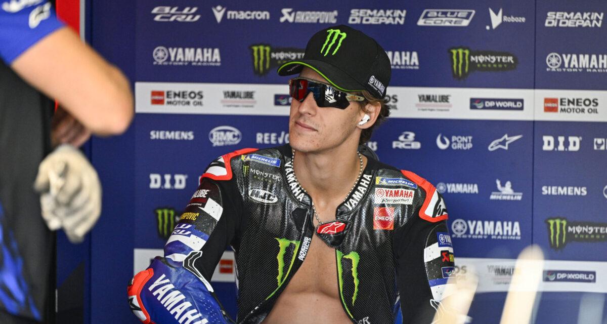 Yamaha : Quartararo balance sur un « petit détail » qui peut l'aider ...