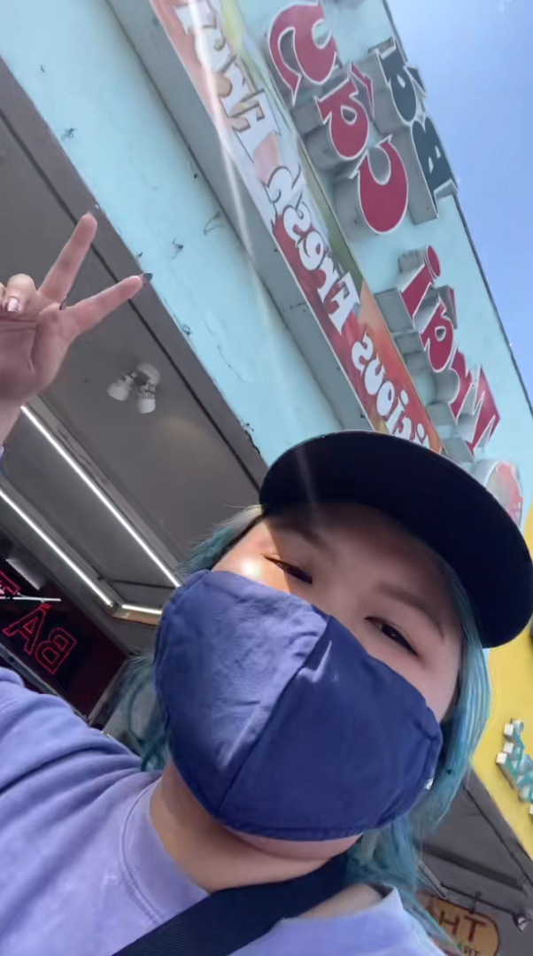 Checking out some fruits, simple healthy food moment