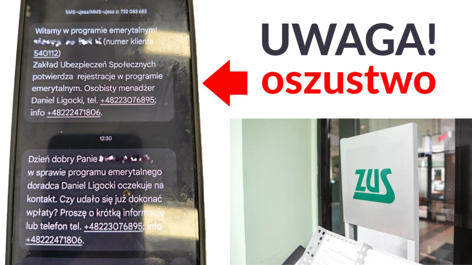 Uwaga! Nowa metoda oszustwa na ZUS. Namawiają do przystąpienia do ...