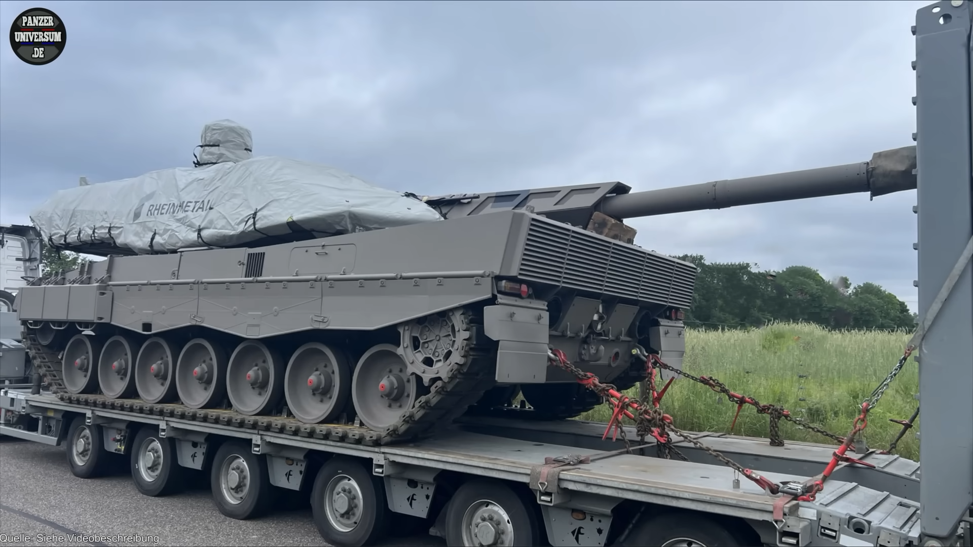 Geleakter Hybridpanzer gesichtet – Leopard 2 trifft auf KF51 Panther