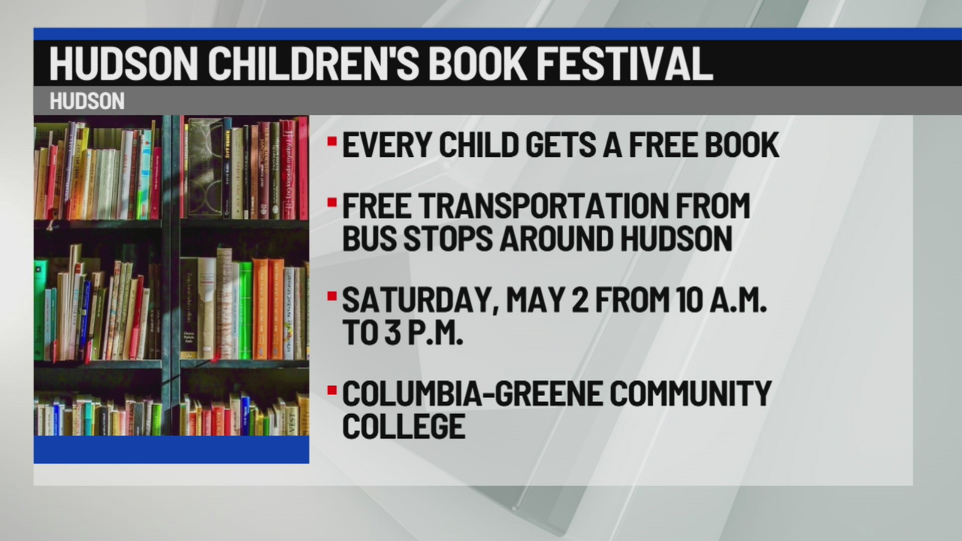 Hudson Children's Book Festival