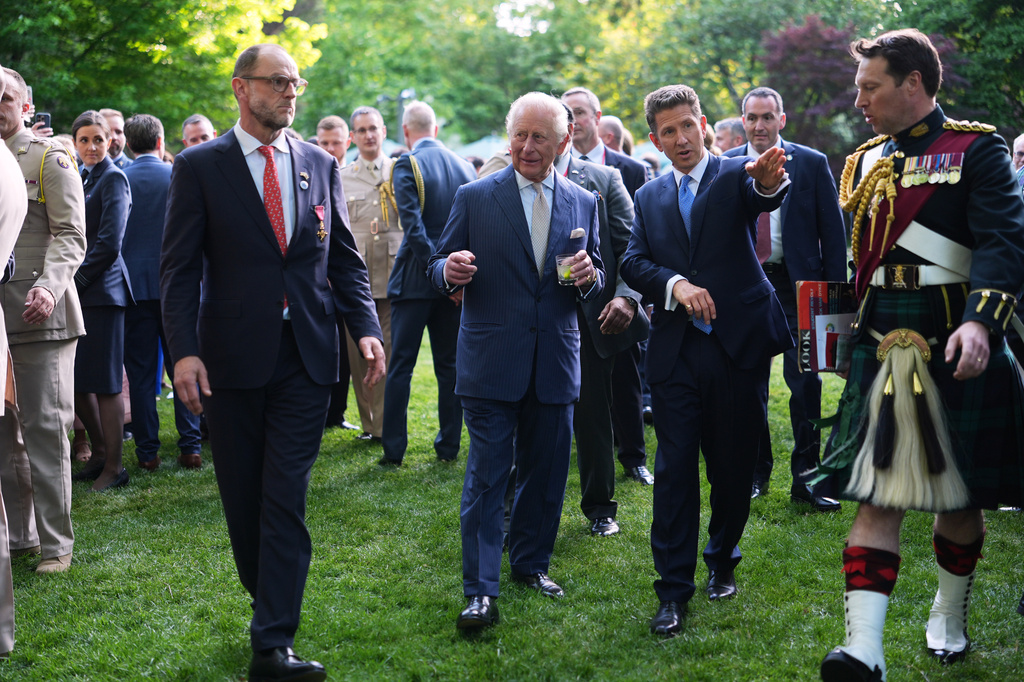 Watch live: King Charles visits White House ahead of address to Congress