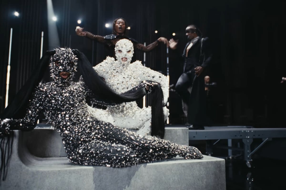 Lady Gaga, Doechii dance in 3000 crystal couture; Gaurav Gupta says, 'A ...