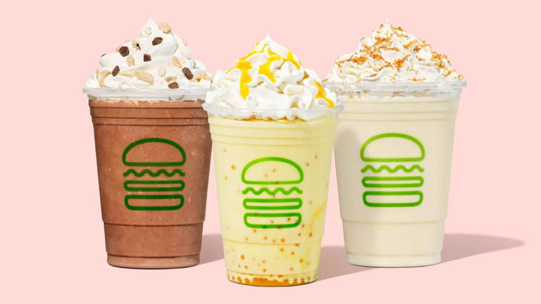 Shake Shack just dropped 3 new milkshakes for summer 2026