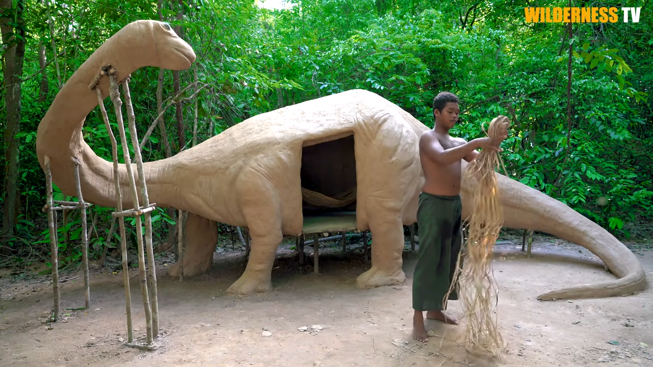 My dogs were curious – then they found a Jurassic house