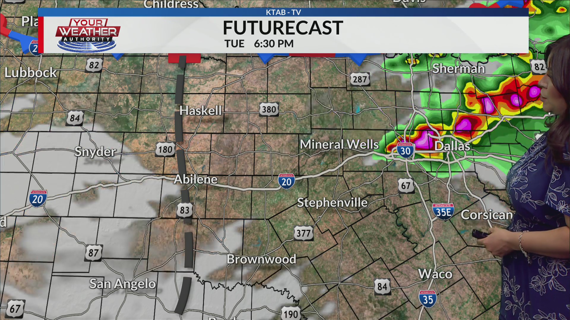 Wake-up weather: severe weather at the start of the morning