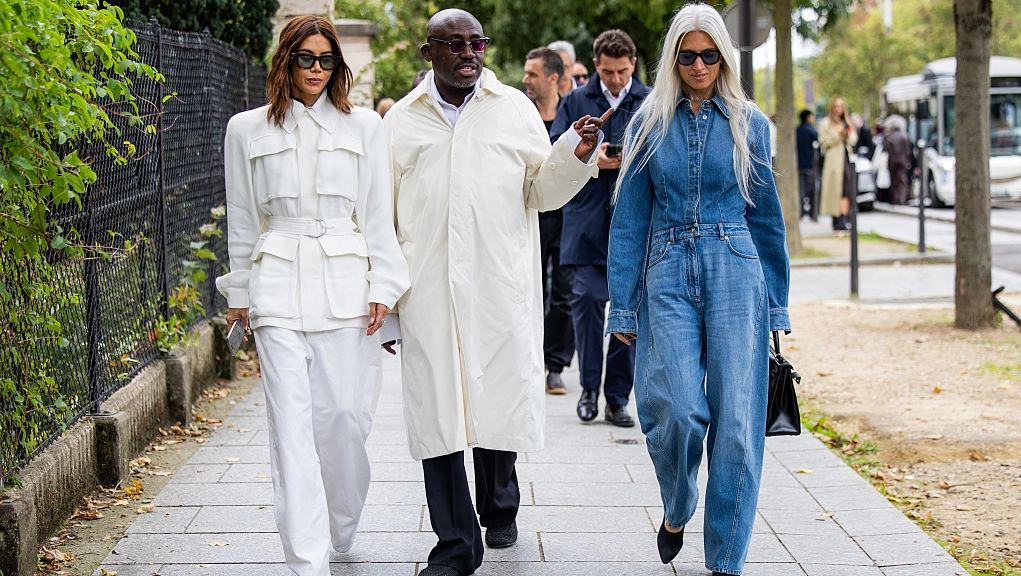 Celebrities showcase white as spring 2026's standout color