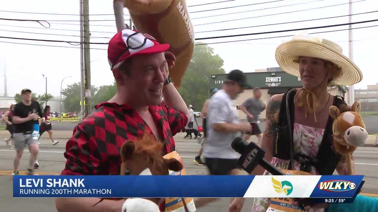 Man runs Kentucky Derby Festival Marathon as his 200th marathon
