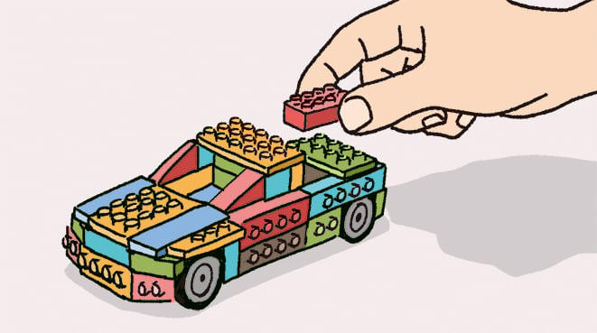 The era of 'LEGO-like cars'
