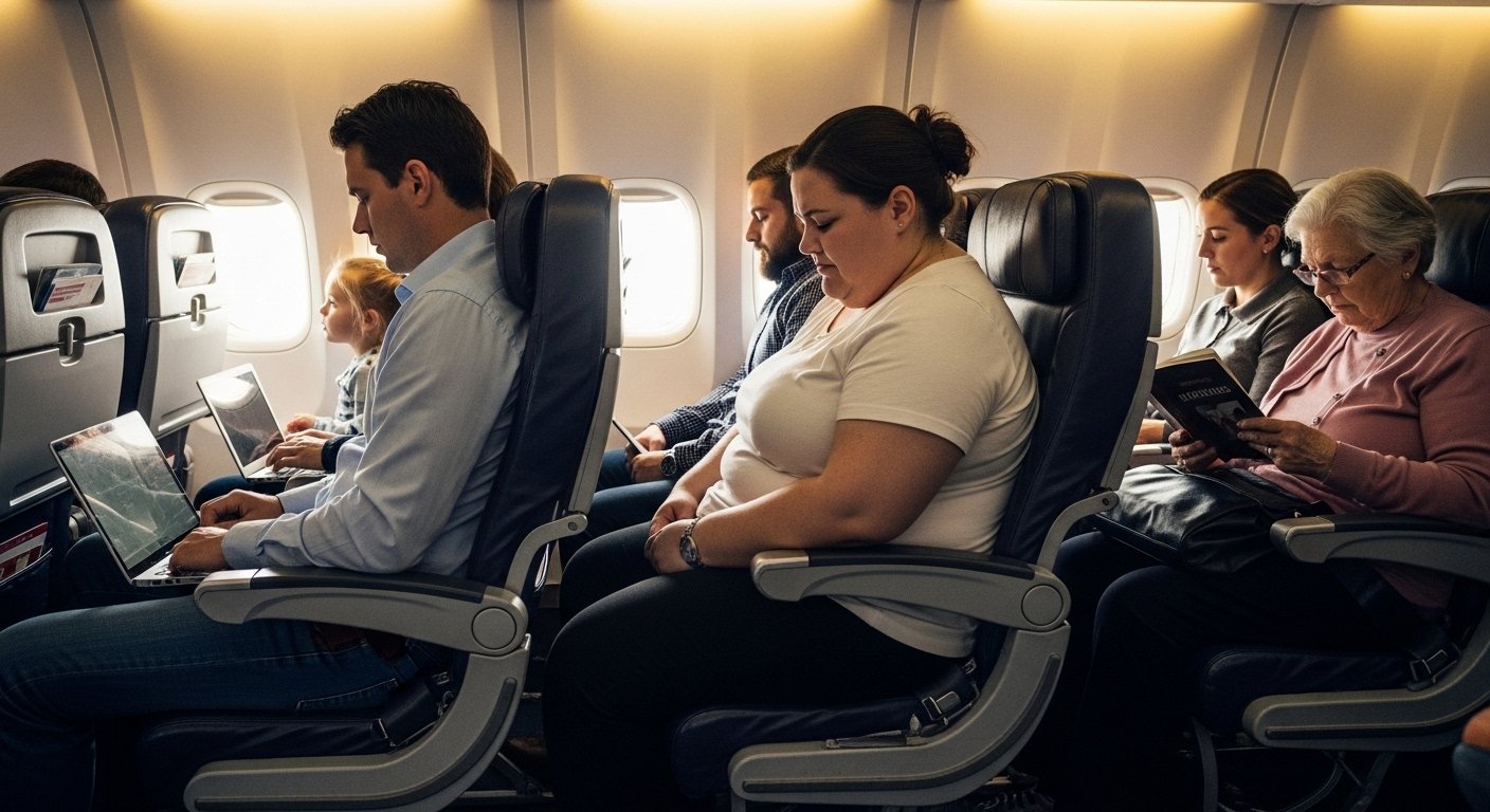 Why airlines are making quiet changes to seating for curvy travelers
